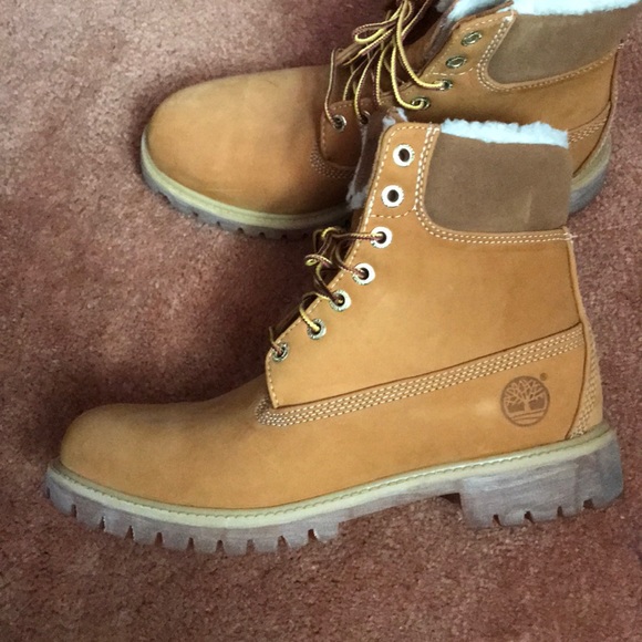 Timberland | Shoes | Mens Timberland Boots Buck With All Wool Inside ...
